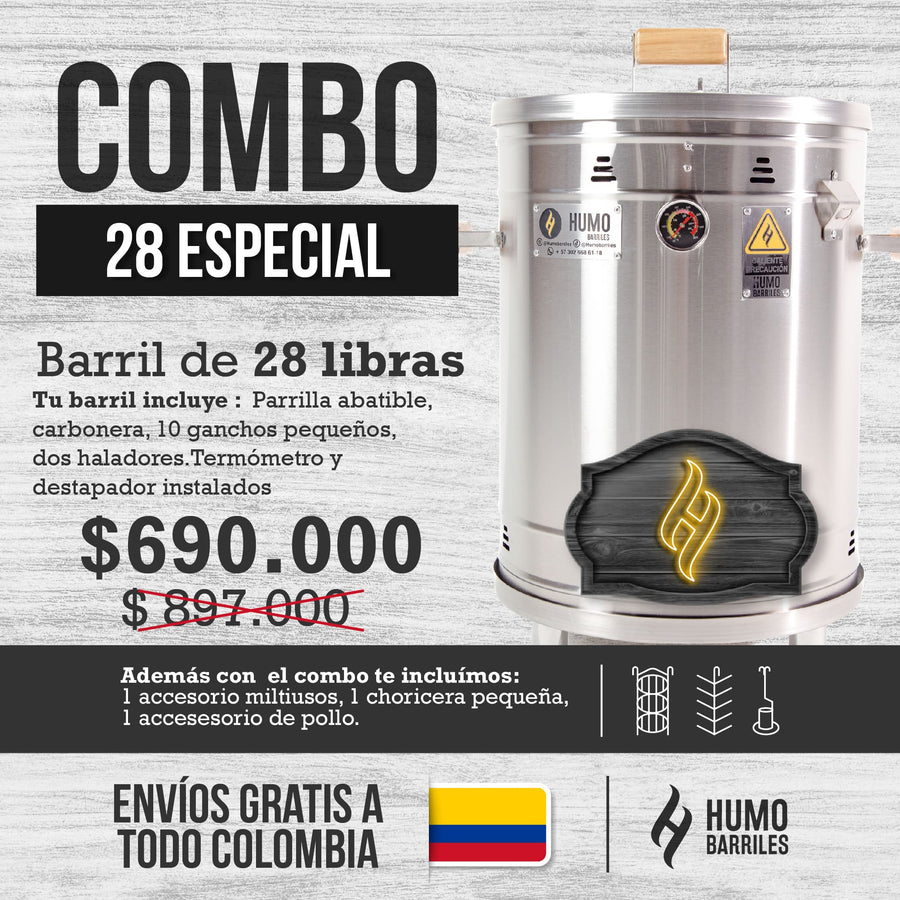 COMBOS– Humo barriles